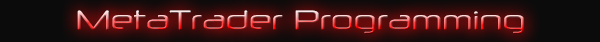 Metatrader Programming Metatrader Programmer Expert Advisor Programming Expert Advisor